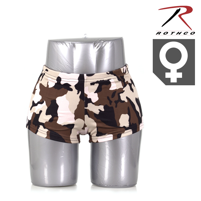 Rothco Womens Camo Hot Shorts Desert 로스코 여성용 카모 핫팬츠 데저트 5900원 택티컬아웃도어 넷피엑스