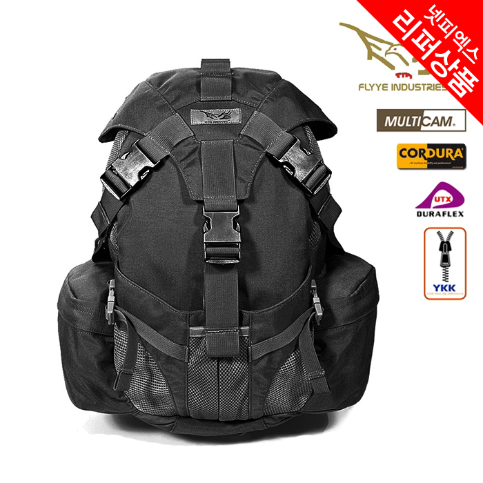 [Flyye] Carapax 32L Backpack (Black) - 플라이예 Carapax 32L 백팩 (블랙)/협찬상품(리퍼 ...